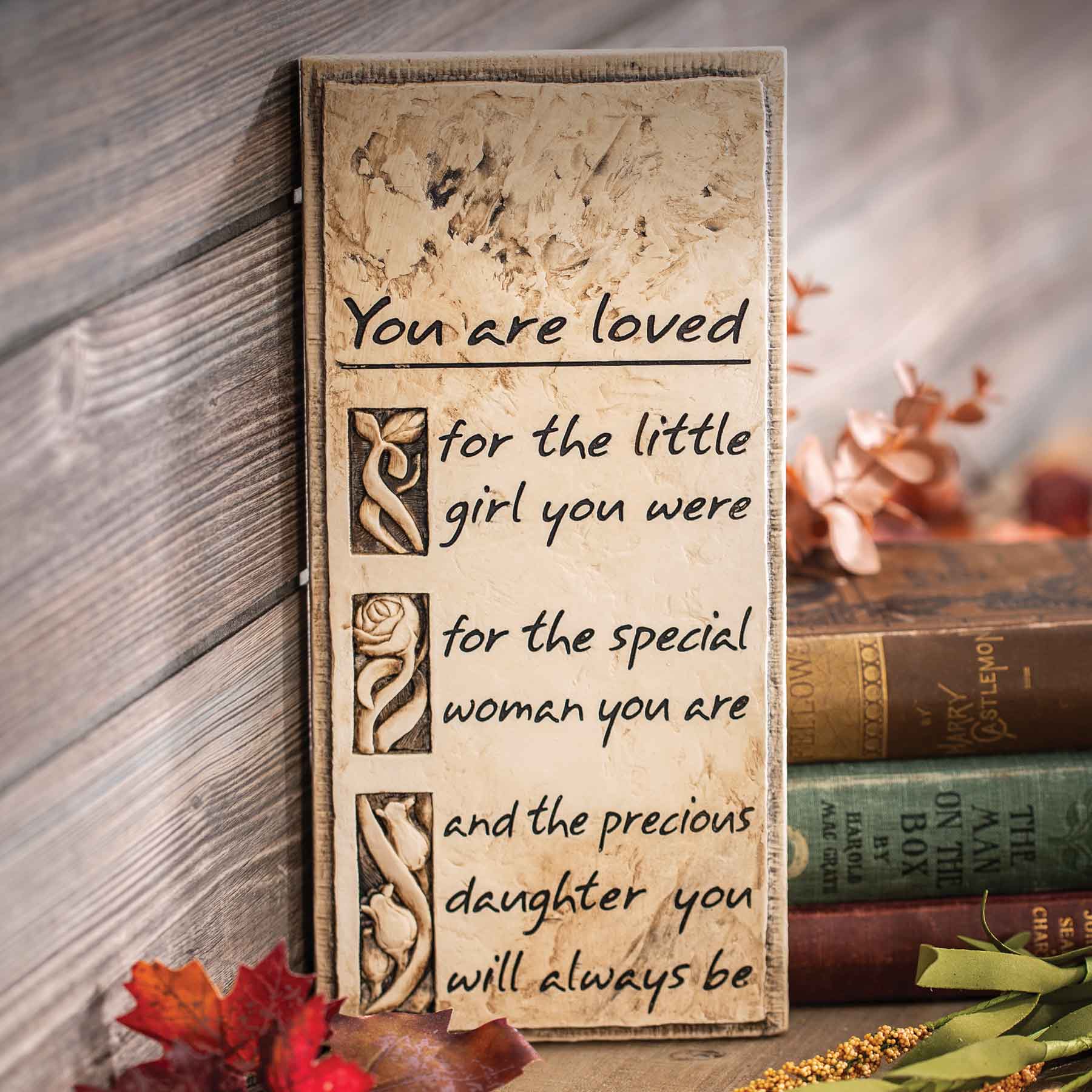 You Are Loved Daughter Plaque | Femail Creations